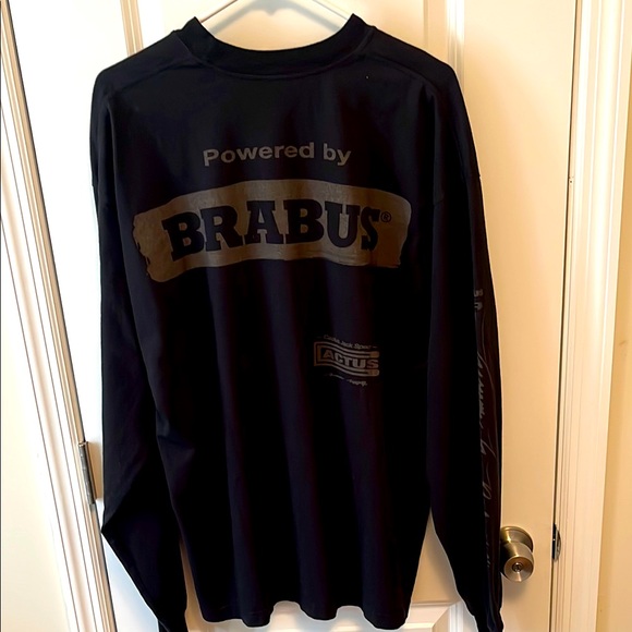 Cactus Jack by Travis Scott | Shirts | Cactus Jack X Brabus Long Sleeve ...